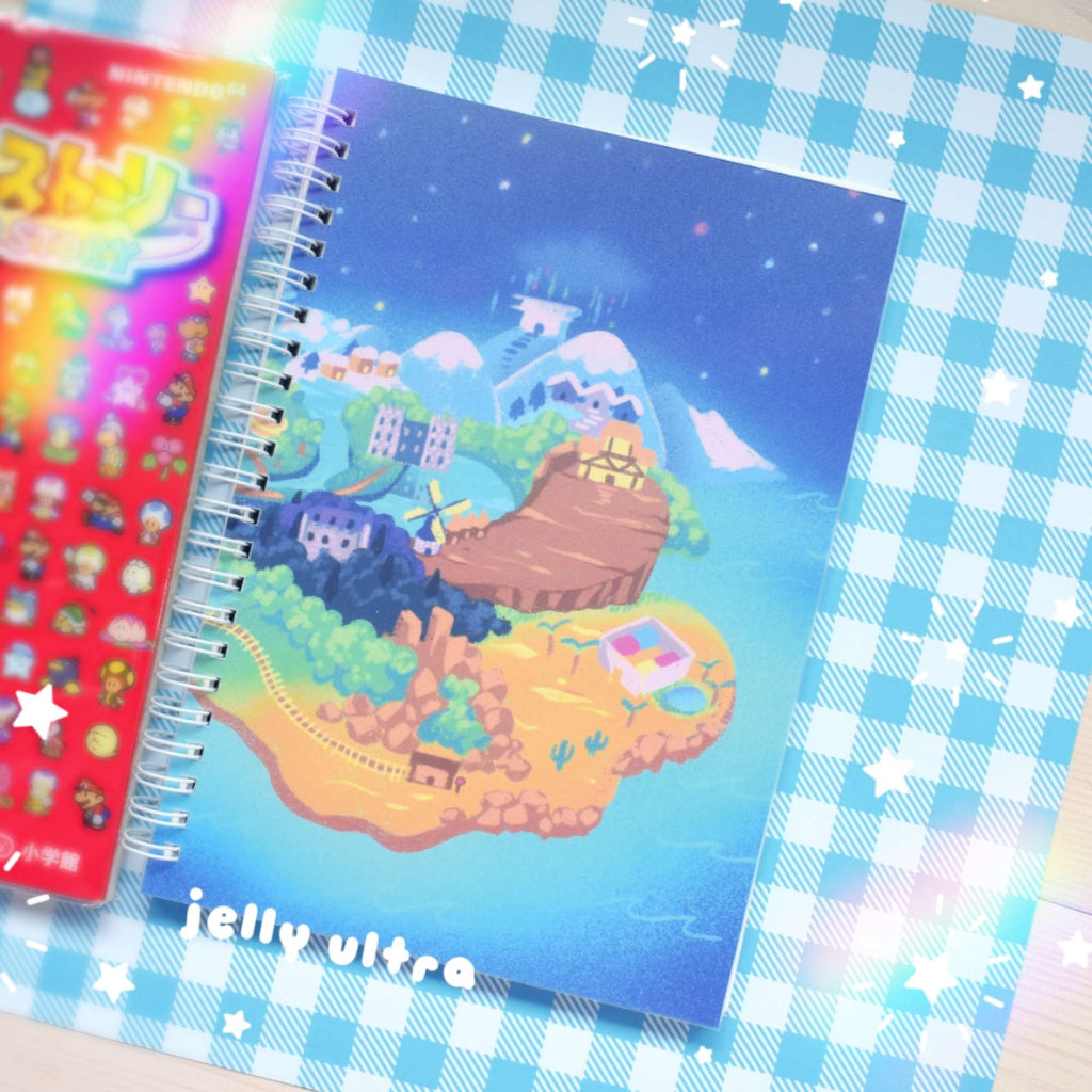 Map of the Paper Kingdom - Re-Usable Sticker Book – Jelly Ultra