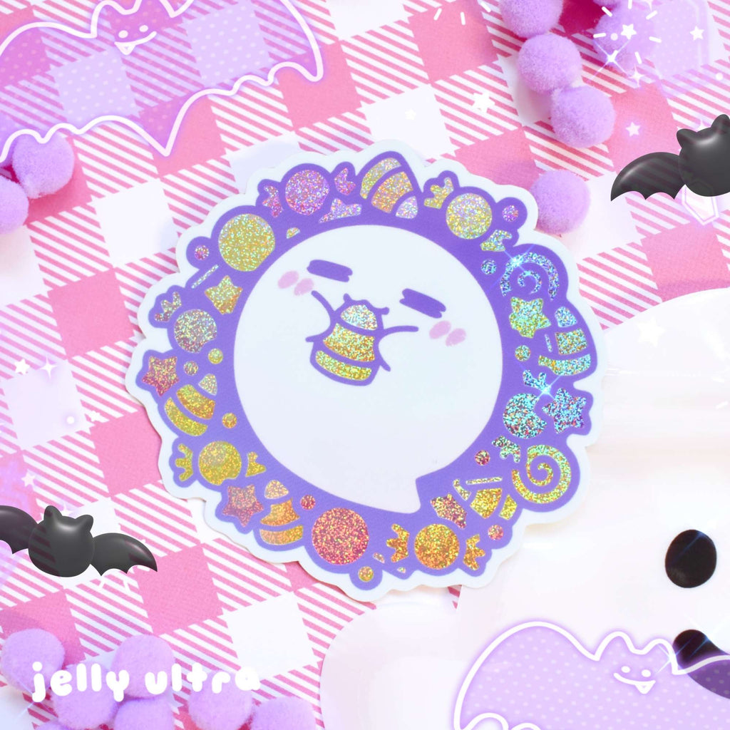 Gluttonous Ghost Pixie Dust Vinyl Sticker Jelly Ultra