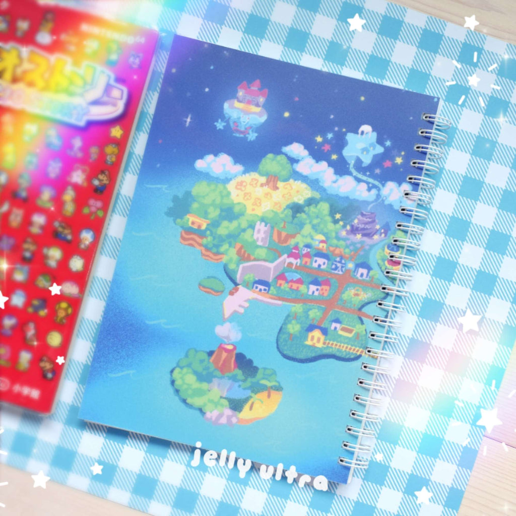 Map of the Paper Kingdom - Re-Usable Sticker Book – Jelly Ultra