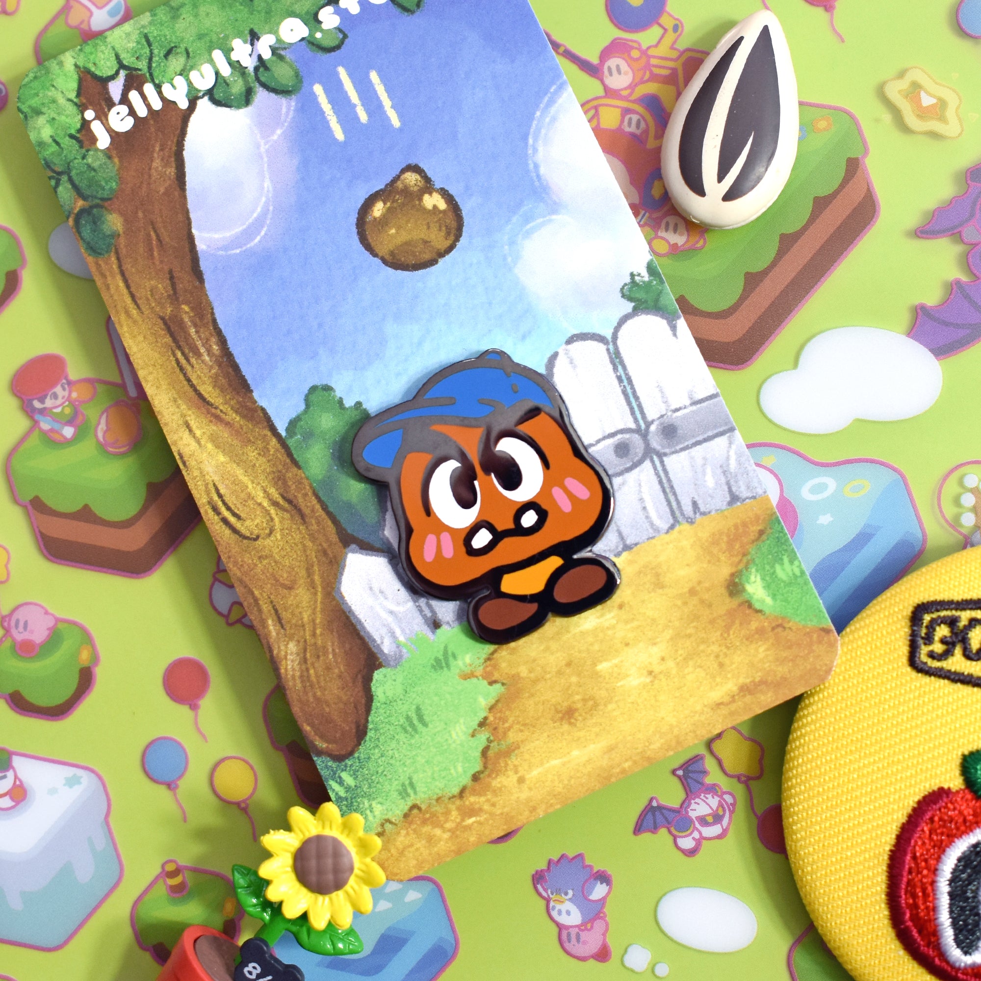 Goombario Enamel Pin – Jelly Ultra