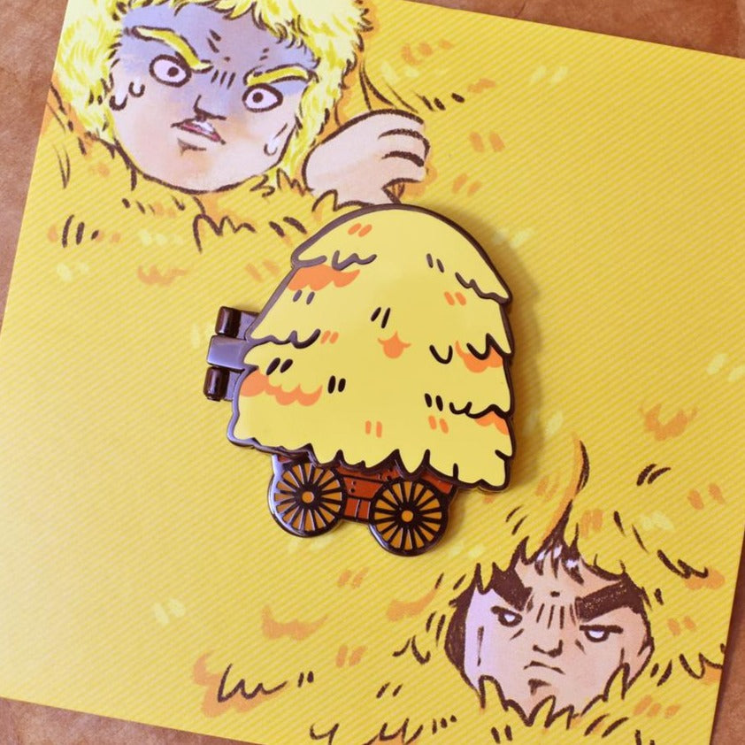 Hidden Haystack ~ Hinged Enamel Pin – Jelly Ultra